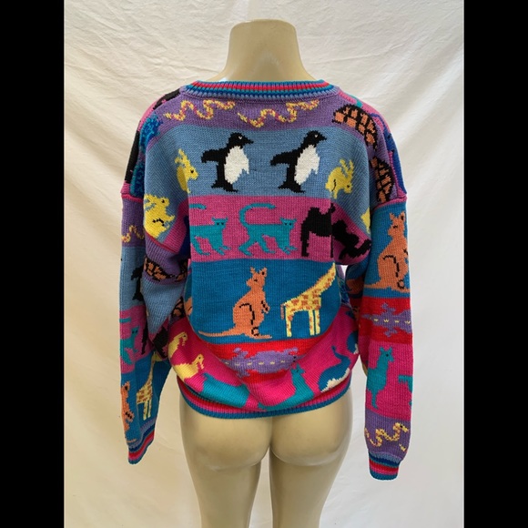 Christine Foley | Sweaters | Vtg Christine Foley Sz Small Multicolored ...